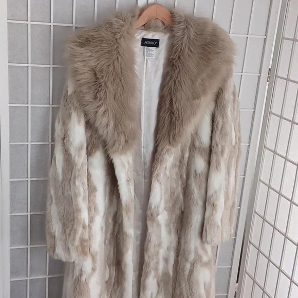 Ashro Faux Fur Coat